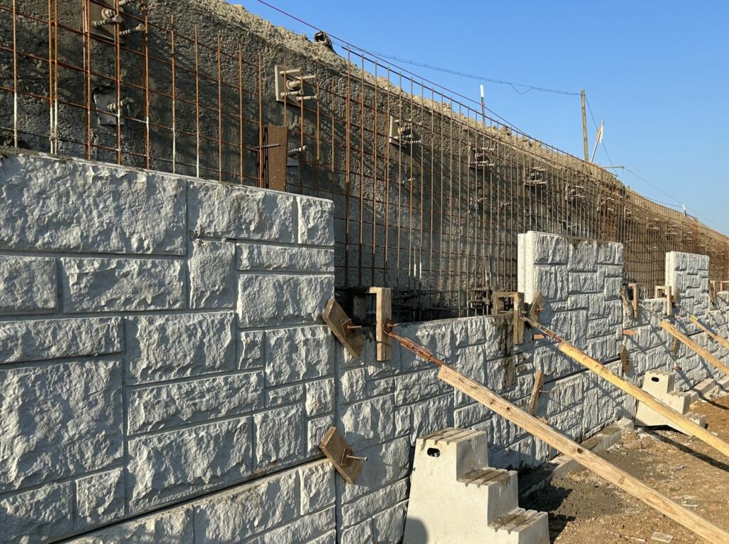 MSE Wall Panels & Facing | Precast Concrete Cut Wall Panels